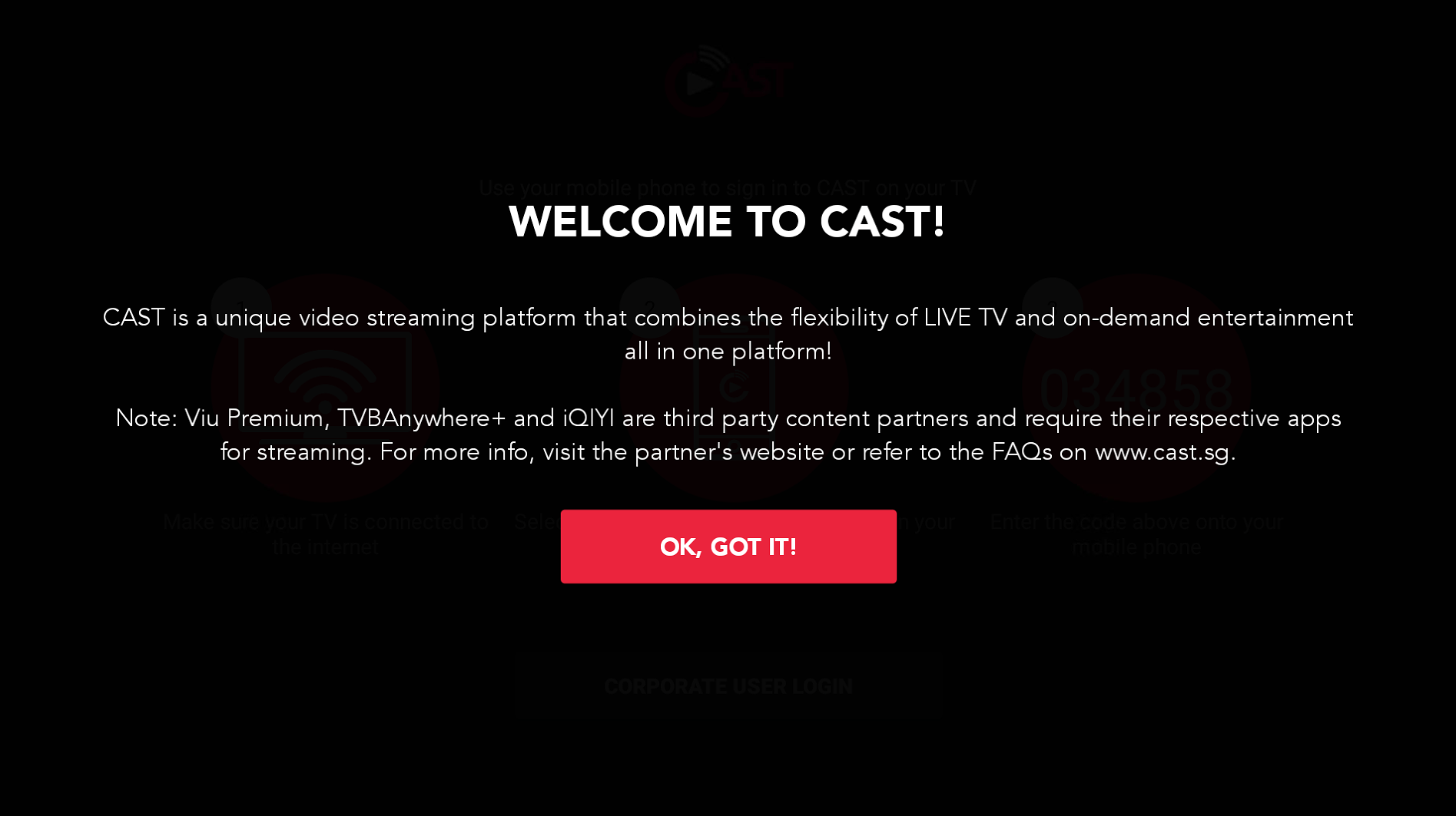 Singtel CAST Redemption Guide