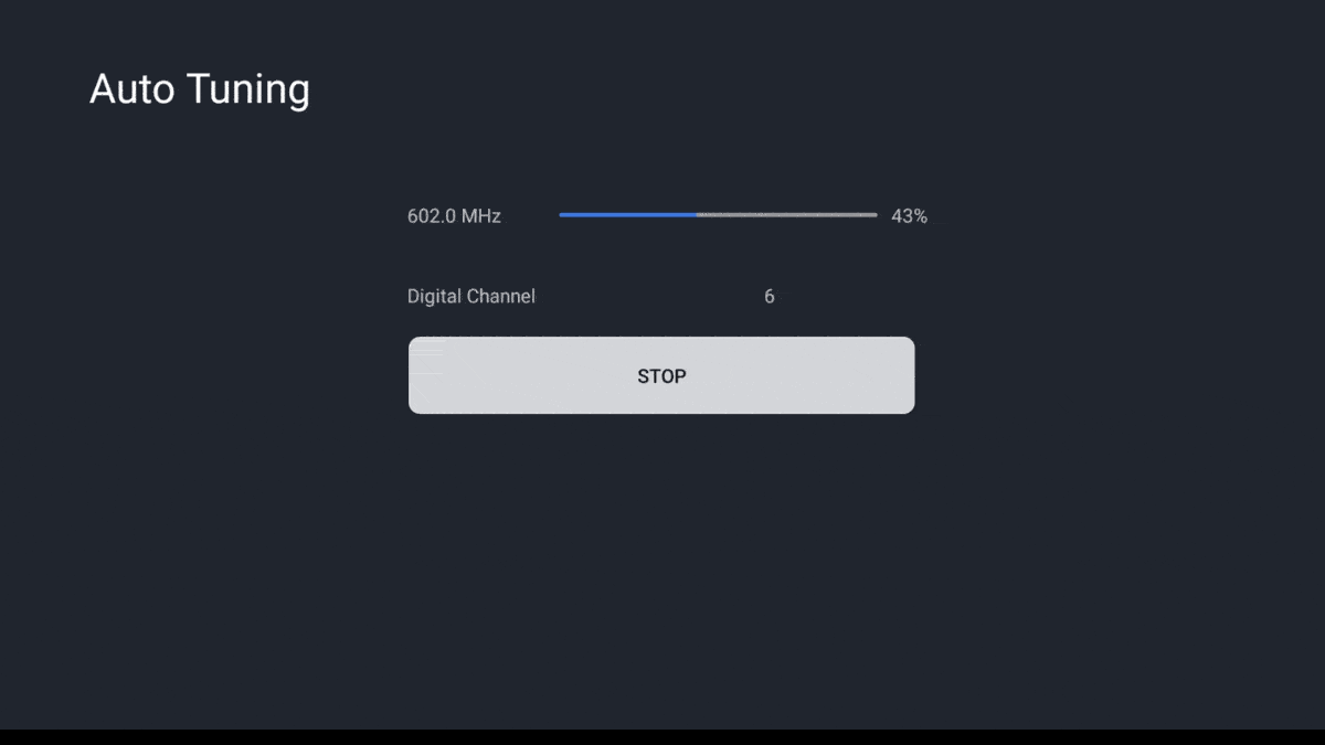 Google TV - Tuning for local channels