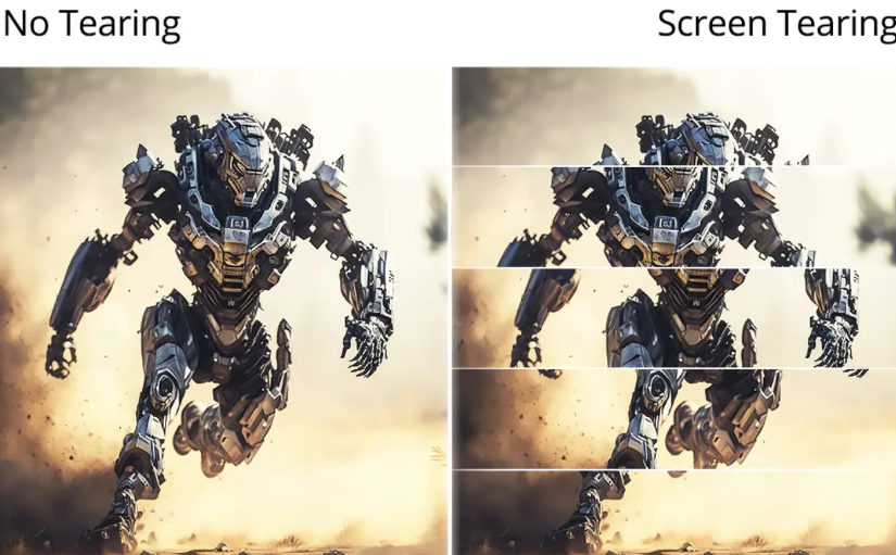 What is screen tearing?