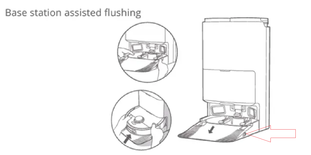 How do I clean and maintain the cleaning tray?